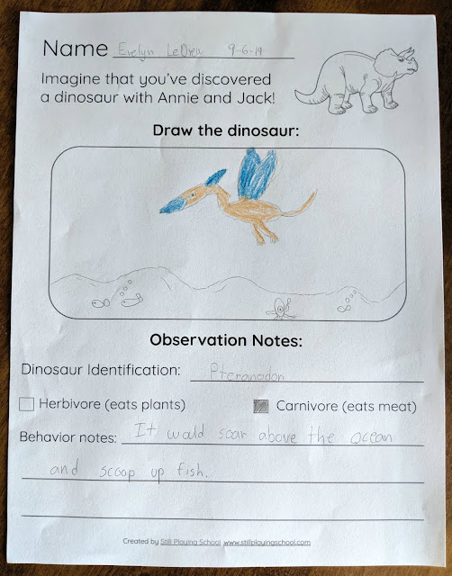 Dinosaur Report | Still Playing School