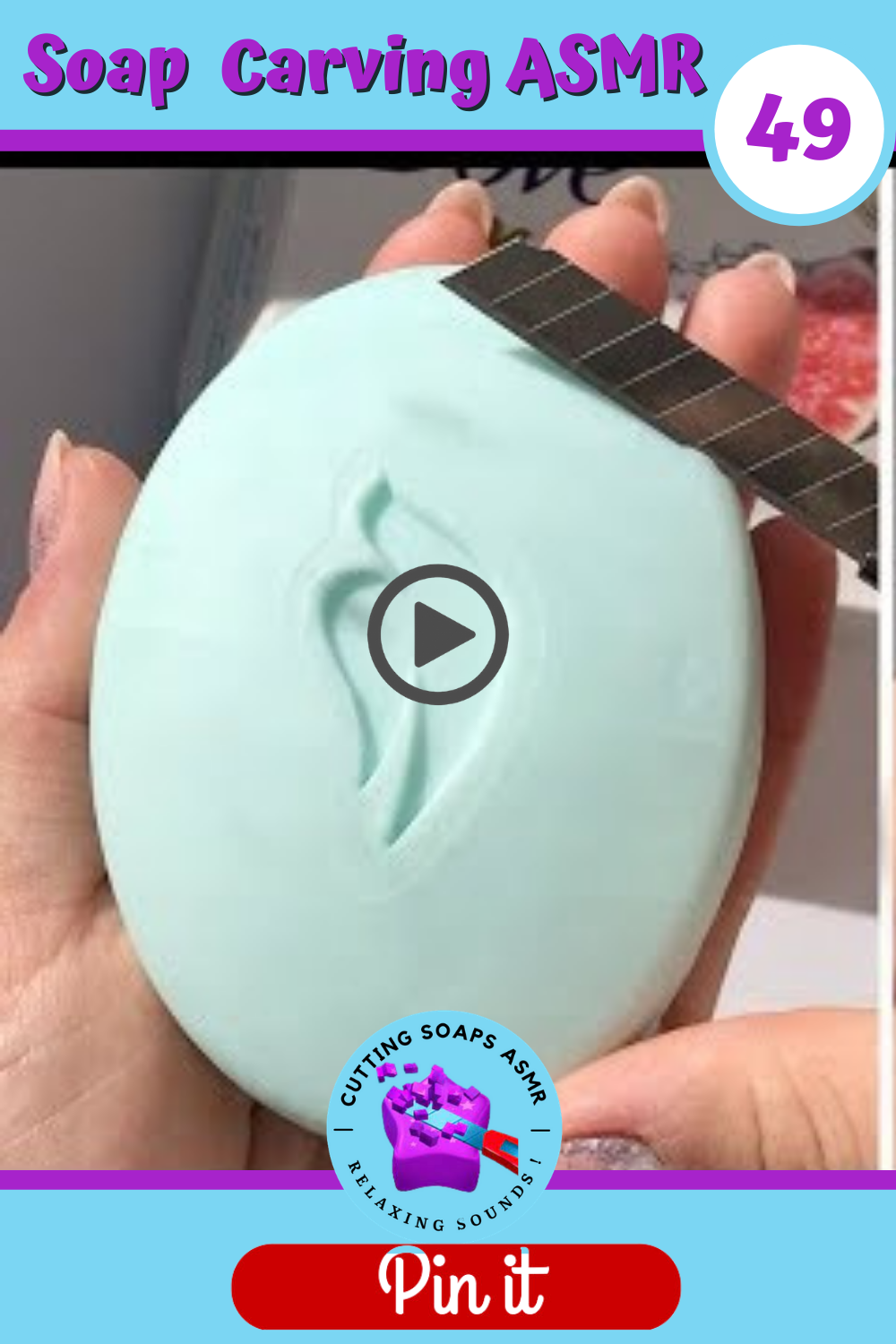 CLICK HERE and see - CHANNEL YOUTUBE - Cutting Soaps - ASMR Music with ... CLICK HERE and see - CHANNEL YOUTUBE - Cutting Soaps - ASMR Music with ...