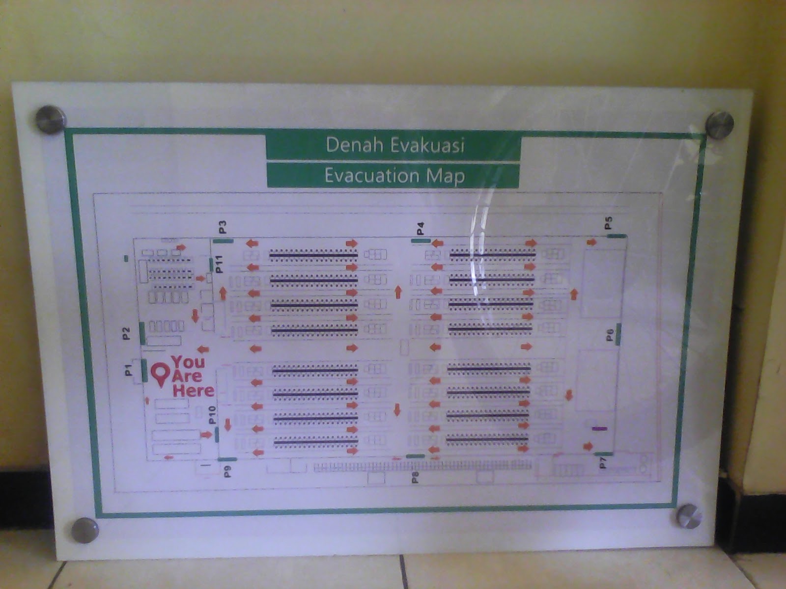 Safety Sign Rambu K3 Room Signage