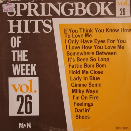 Springbok: Springbok Hits Of The Week Volume 21 To 39