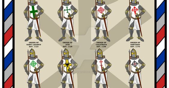 Nobility of the Holy Land: Órdenes Militares de las Cruzadas