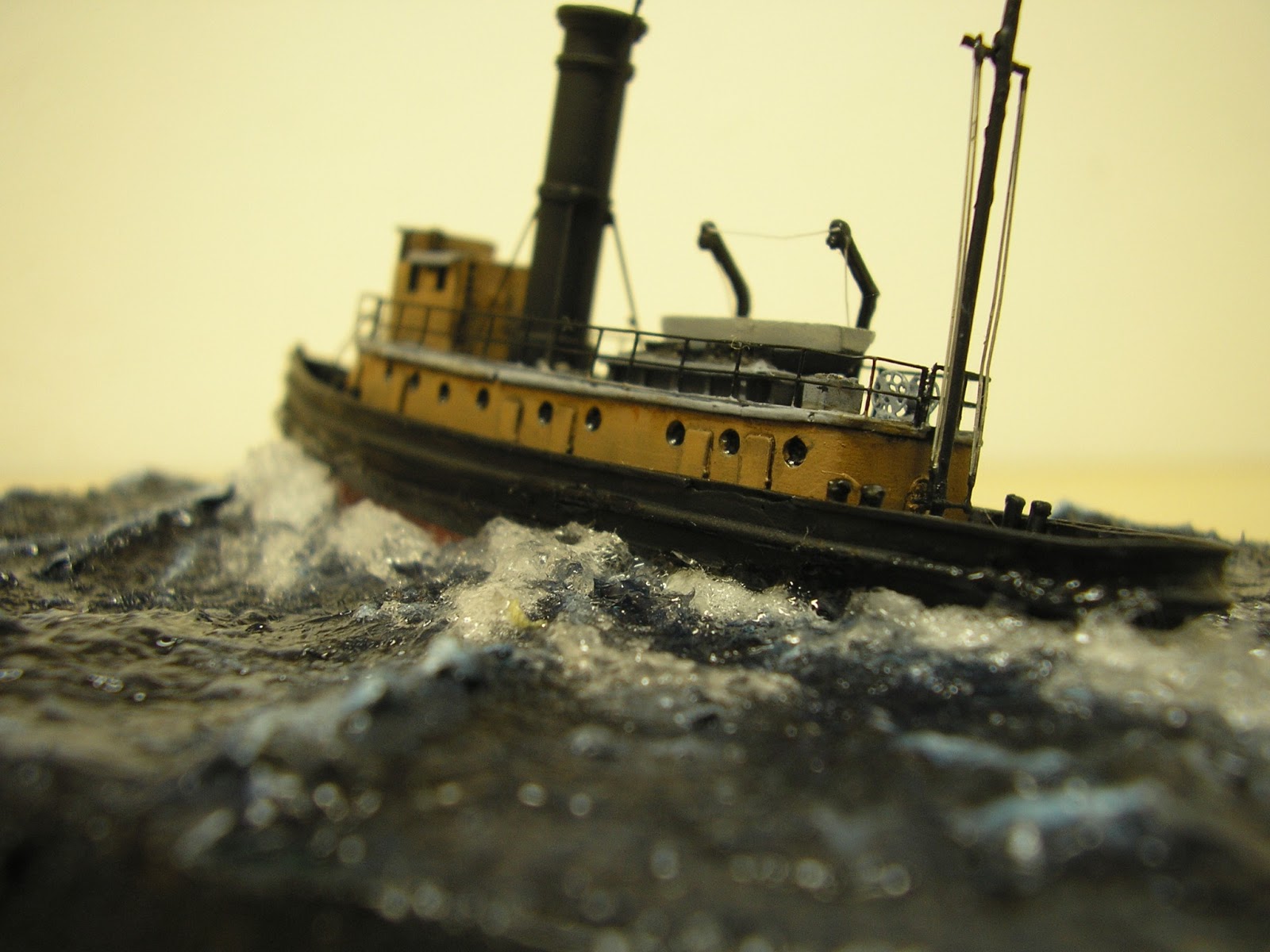 Mikrokosmos: 1/350 RESIN KIT of STEAM TUG BROOKLYN(ISW)