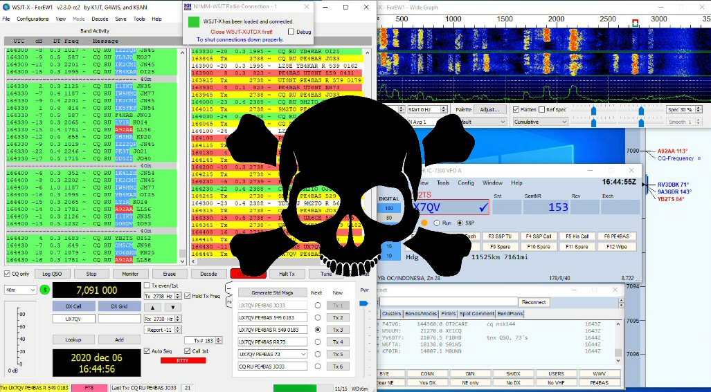 PE4BAS Amateur Radio Weblog: Is FT8 destroying ham radio?