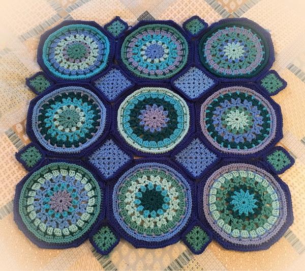 Crochet Pattern Of Beautiful Granny Octagon And Square Motifs