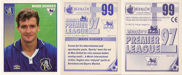 Football Cartophilic Info Exchange: Merlin - Premier League 97