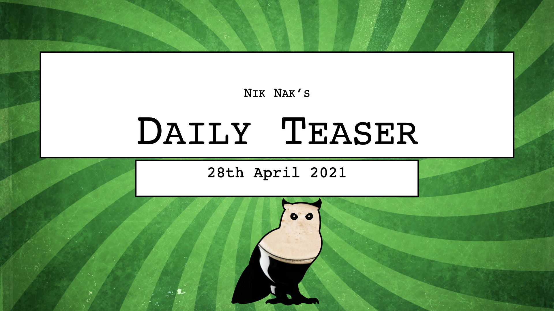 Nik Nak’s Old Peculiar