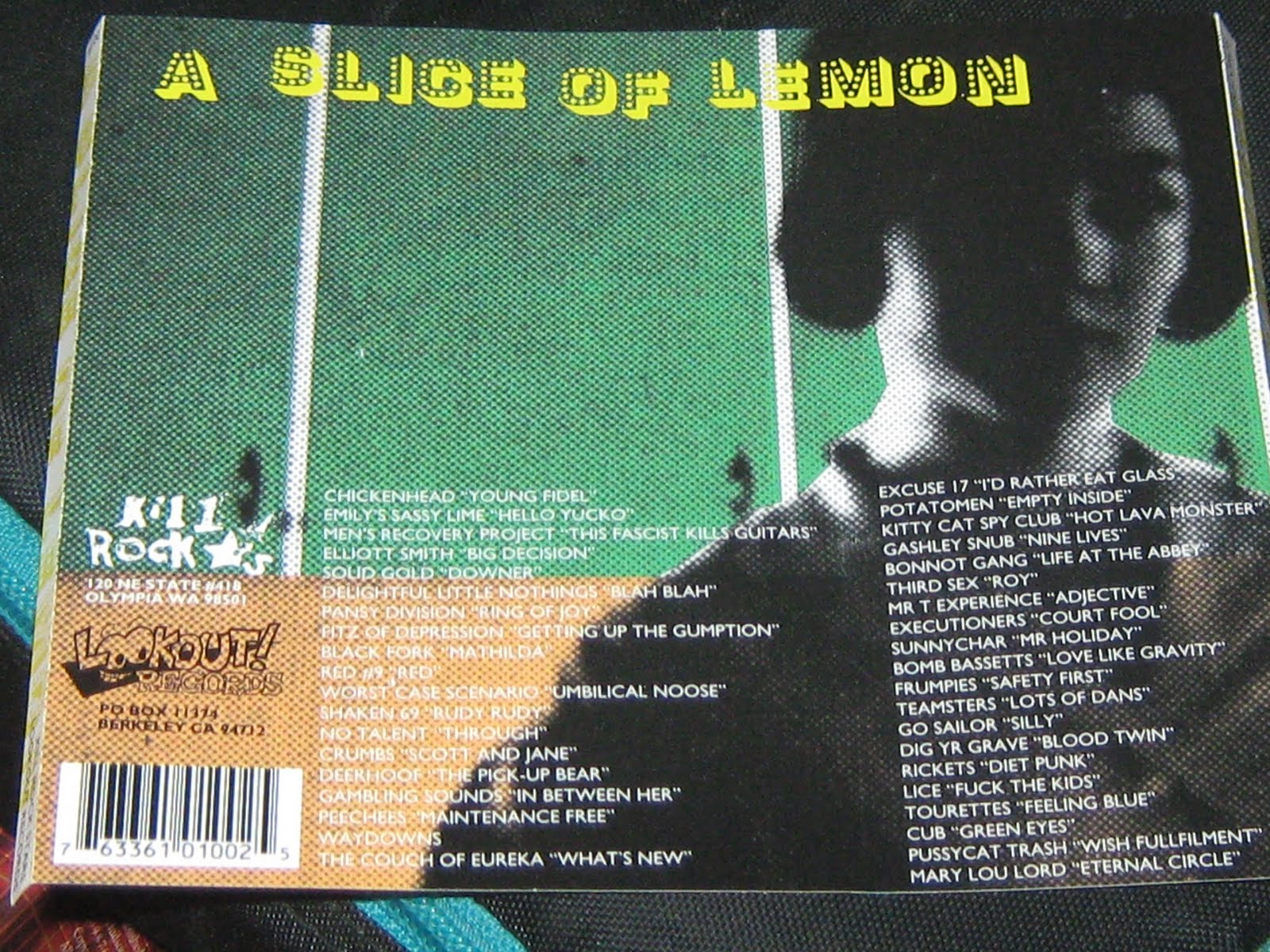 SLUGGISHA.BLOGSPOT.COM: A SLICE OF LEMON -KILL ROCK STARS / LOOKOUT ...