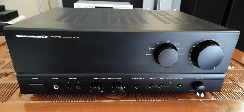 Lentera Akustika: Marantz PM-50 (Integrated Amplifier)