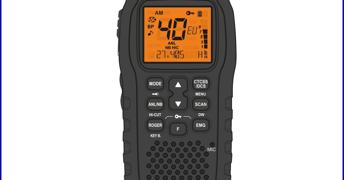 Delboy's Radio Blog: NEW President Randy III Handheld CB Radio