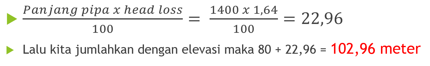 Cara Menghitung Total Dynamic Head