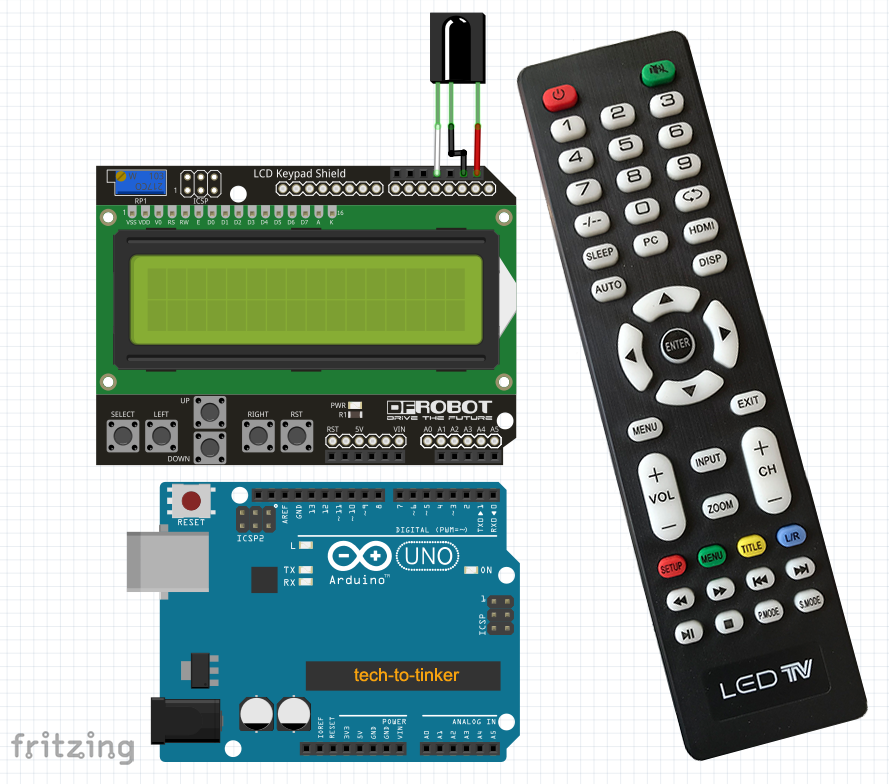 Interfacing Infrared to Arduino Uno