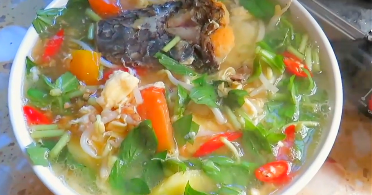 How To Cook សម្លរ ម្ជូរយួន Somlor Machu Yuon - Country Khmer Cooking Food