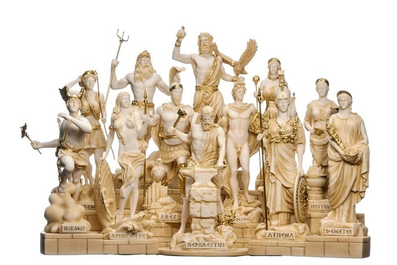 Os Doze Deuses Gregos Olímpicos e Seus Símbolos | Mitos e Lendas