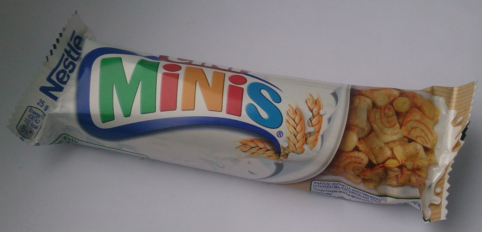 Chwile zasłodzenia: baton Cini Minis
