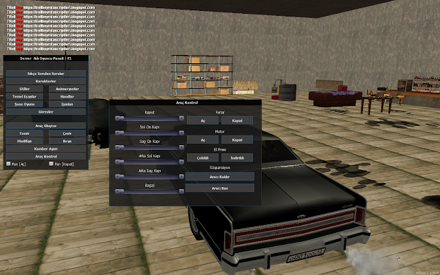 MTA SA F1 FREEROAM PANELİ SCRİPT