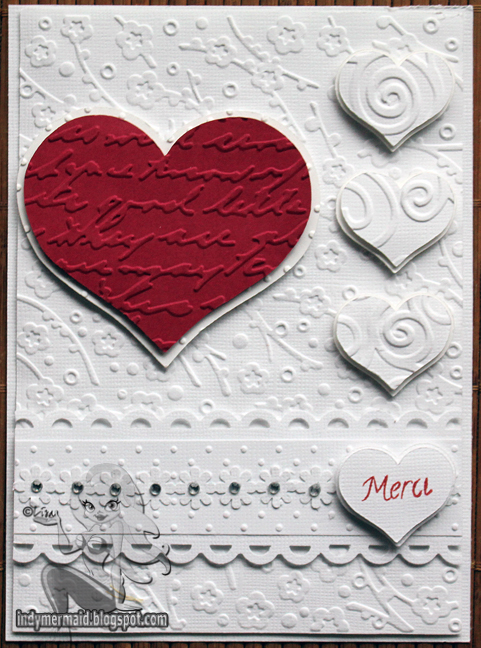 A Mermaids Crafts: Merci Card and a K Andrew Designs Stamp Set WINNER!