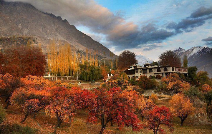 autumn view of hunza in Pakistan ~ Entertainment-Enter