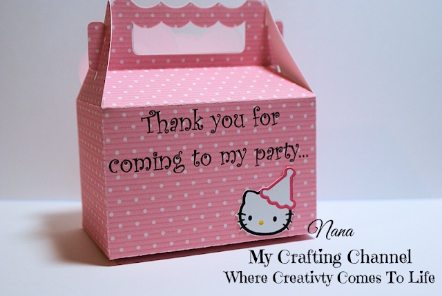 3 Hello Kitty Treat Boxes