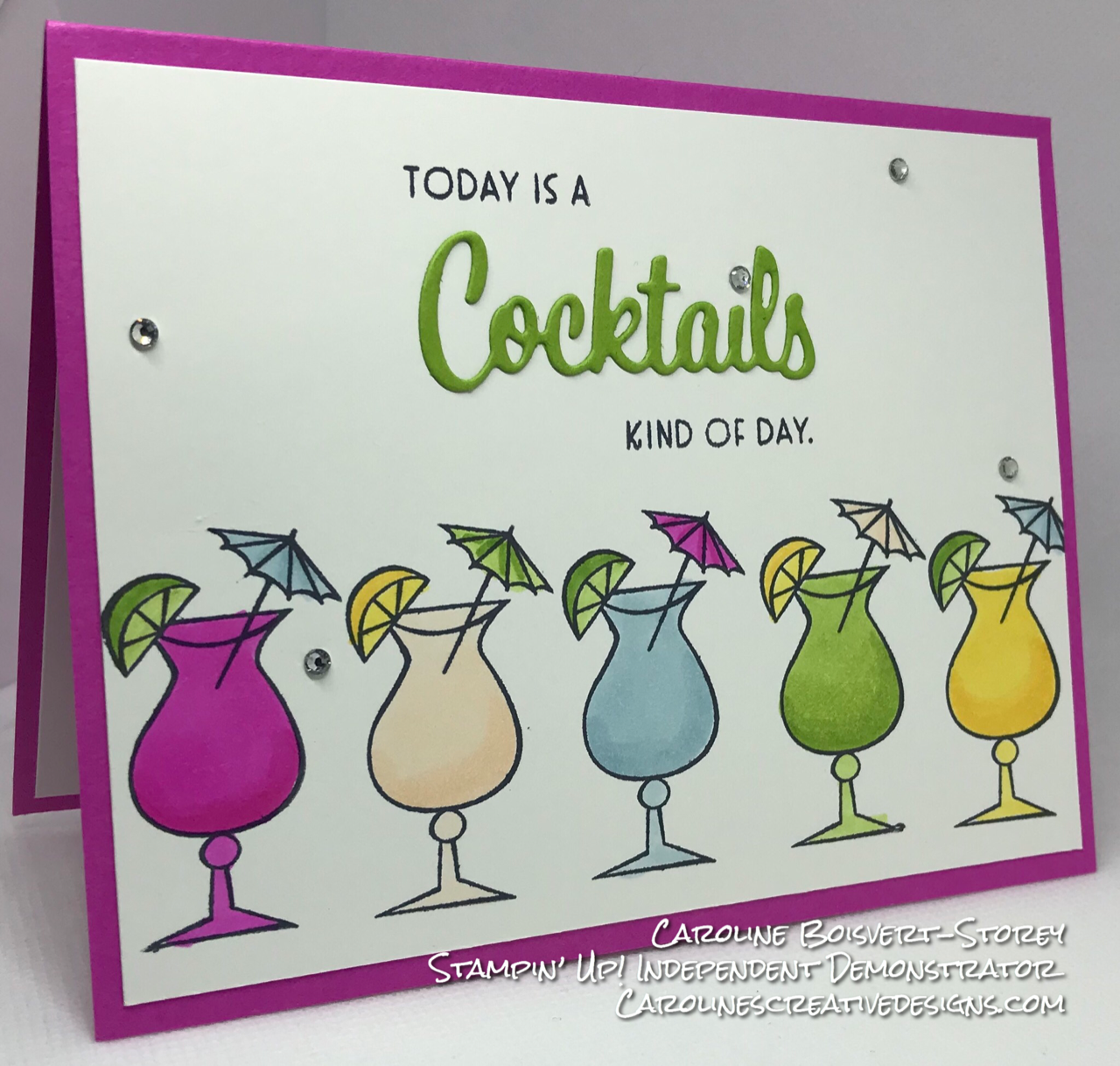 Caroline's Creative Designs: September Color Challenge: Used the ...