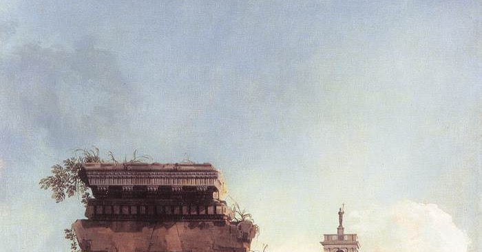 Art Collector: 41 Paintings, Streets of Rome, 18th & 19th Century, by ...