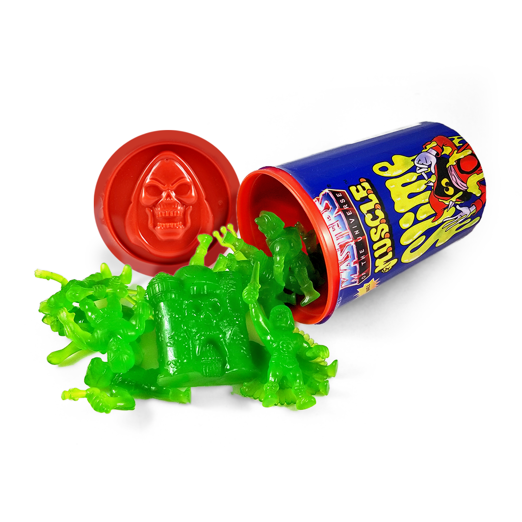 JIMSMASH ! ! !: SUPER 7 : HE-MAN M.U.S.C.L.E.S. IN SLIME CAN