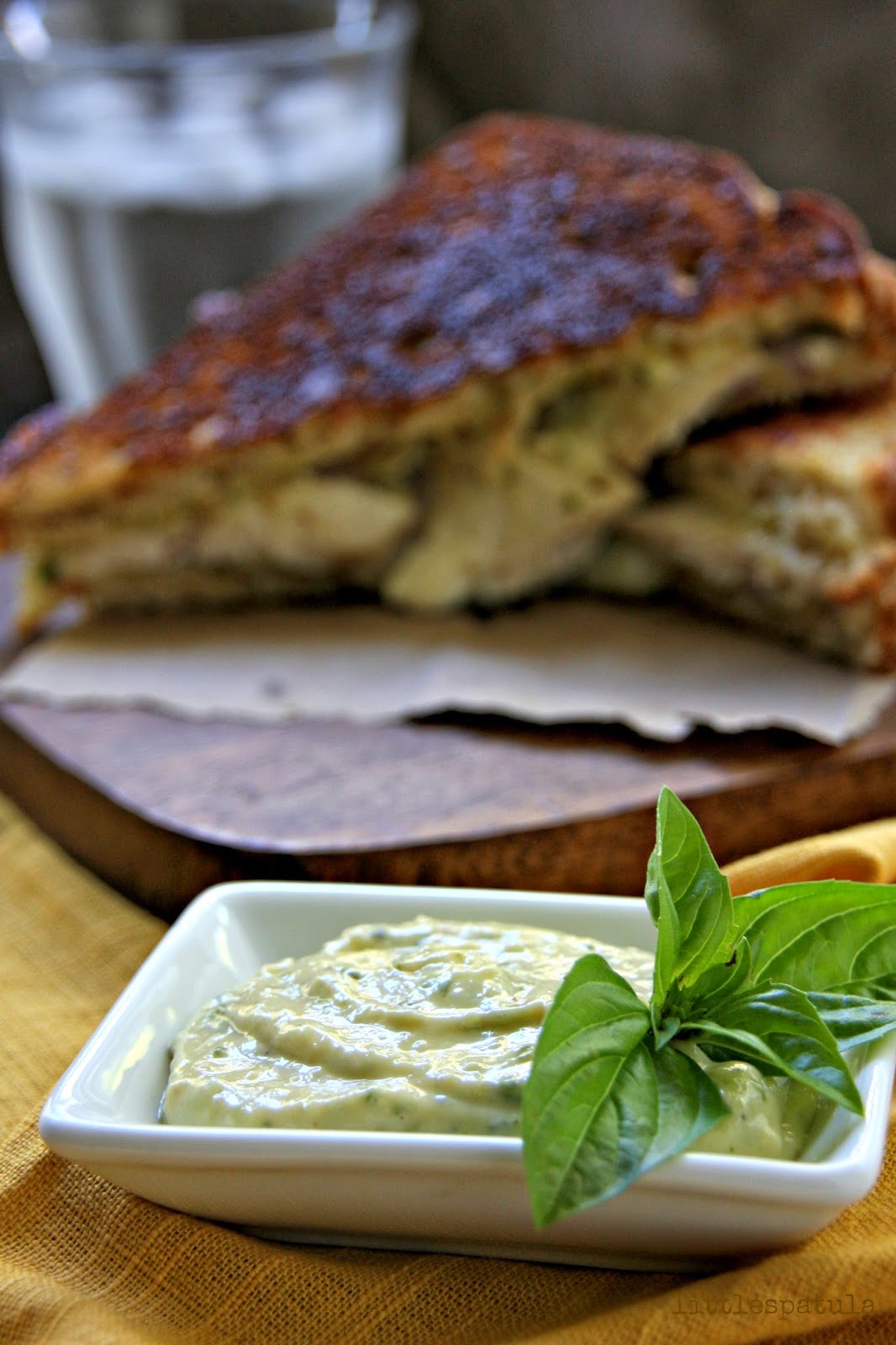 Little Spatula: Basil Parmesan Mayo