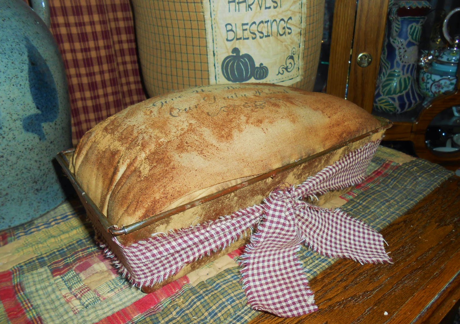 KKL Primitives Selling Blog: PRIMITIVE FAUX CINNAMON BREAD; GIVE US ...
