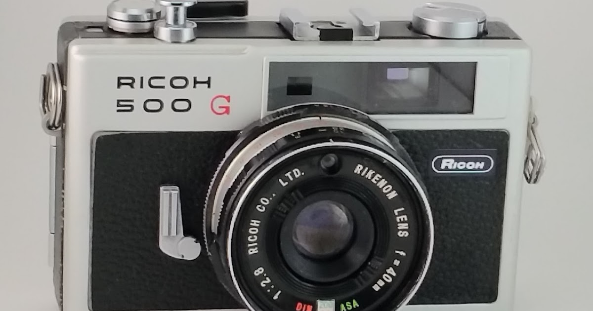As Minhas Câmaras: Ricoh 500G (1972)