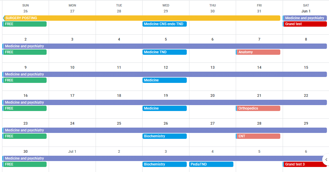 Plan for NEET PG with me