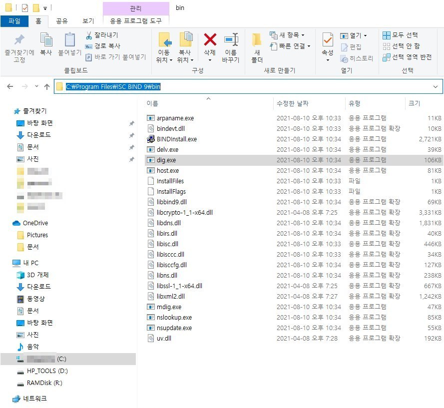 Software | dig command 를 Windows 에서 사용해 보기