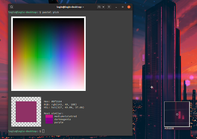Pastel Is A New Tool To Work With Colors From The Terminal - Linux ...