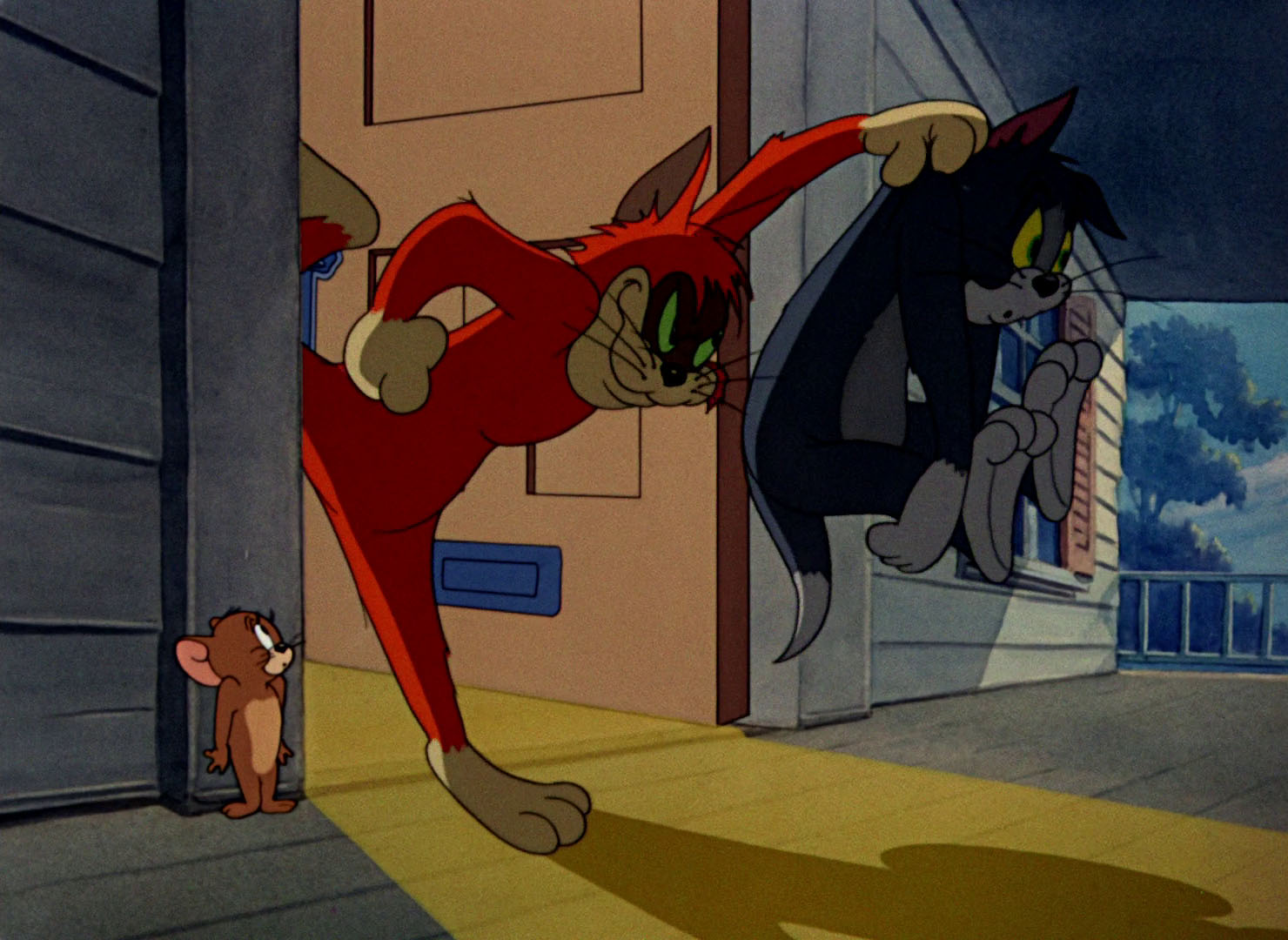 Tom & Jerry Pictures: "Old Rockin' Chair Tom"