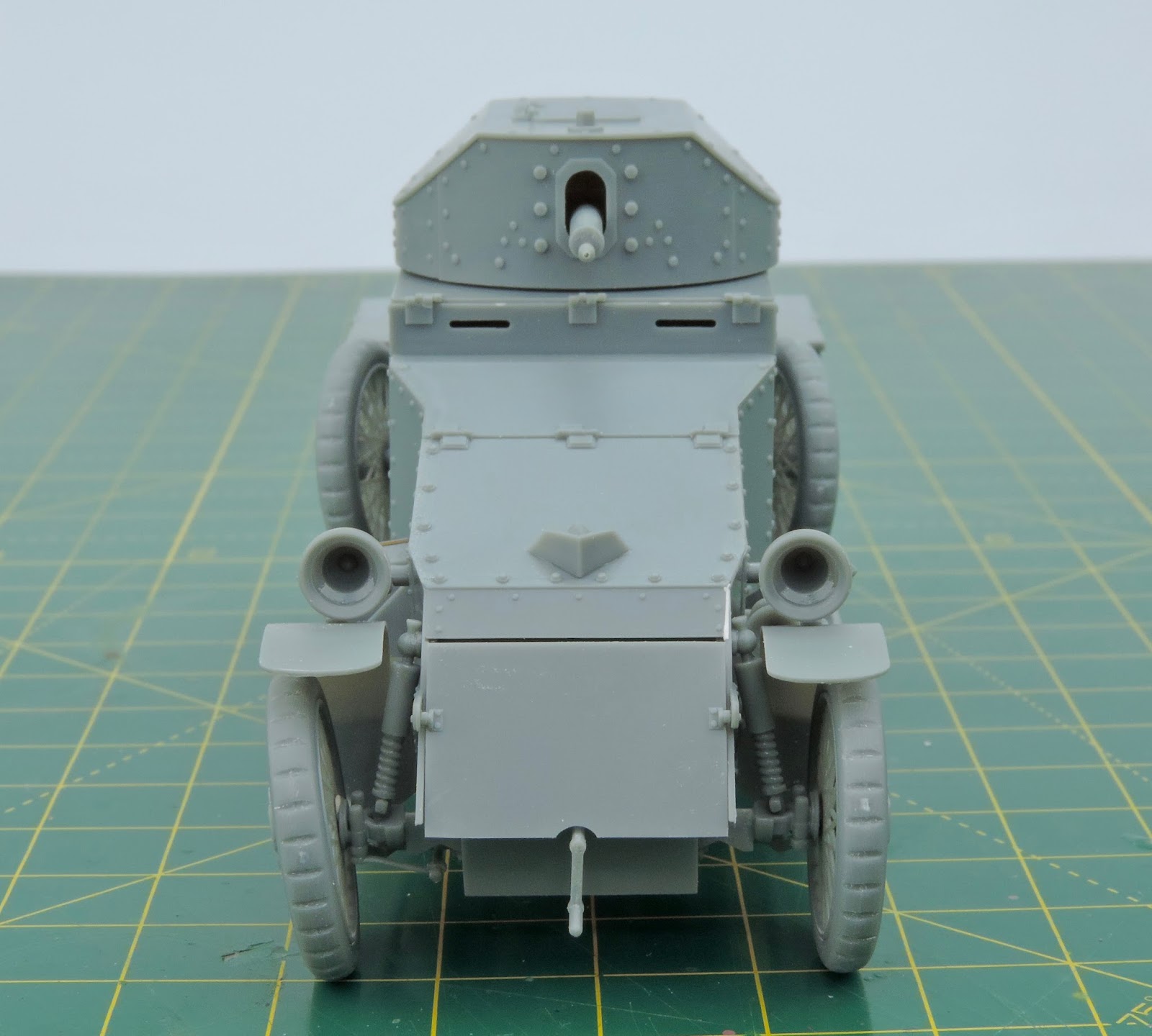 Pete's Model World : Lanchester Armoured Car Built!