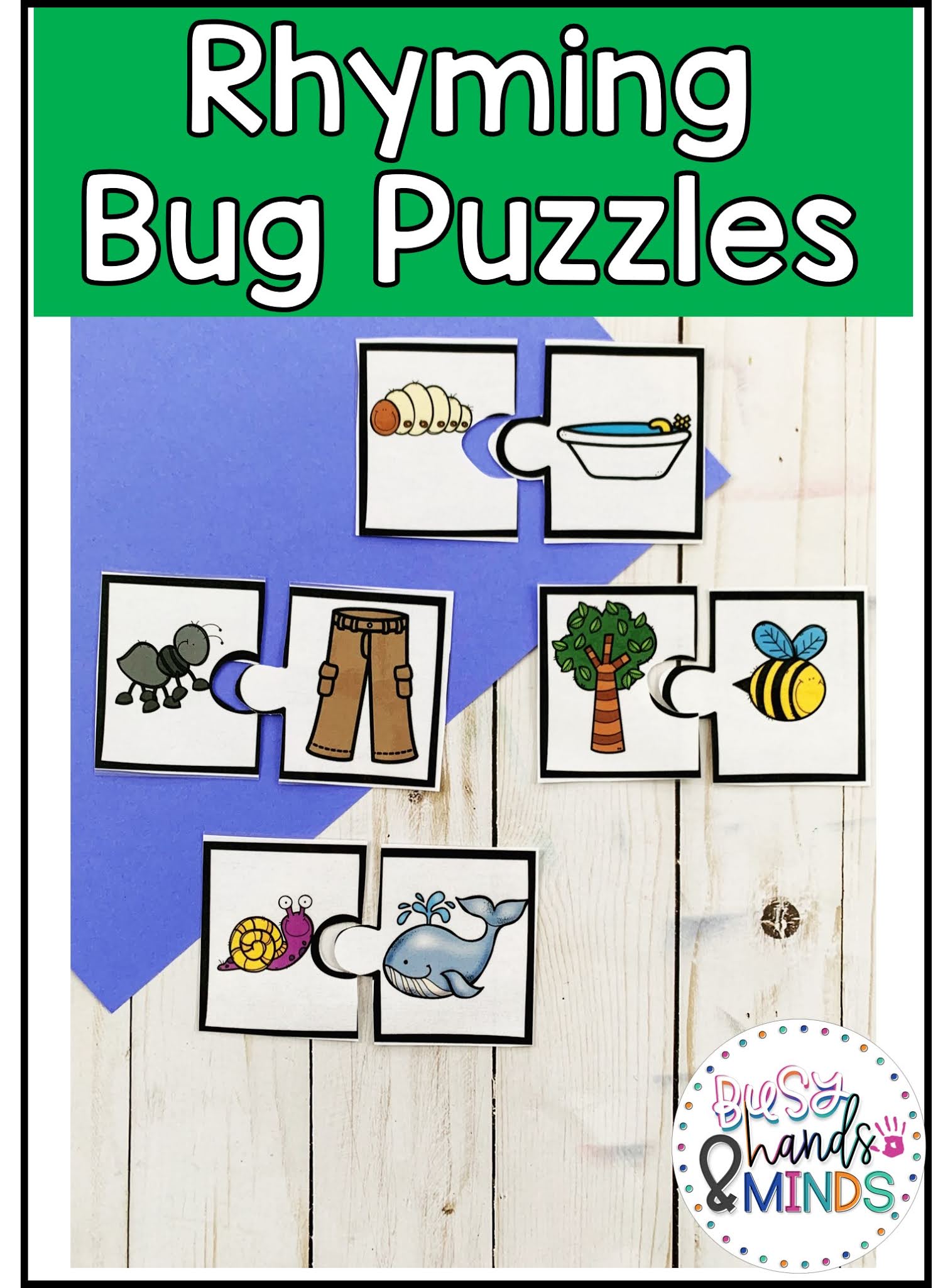 Bugs and Insects Preschool Theme | Busy Hands and Minds