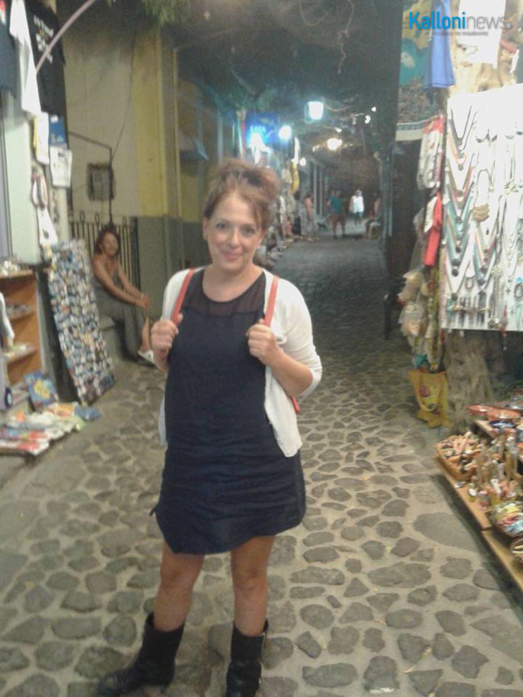 Στον Μολυβο για διακοπές η γνωστή και αγαπημένη ηθοποιός Ελένη Ραντου (ΦΩΤΟ) - LesvosPost.com ...