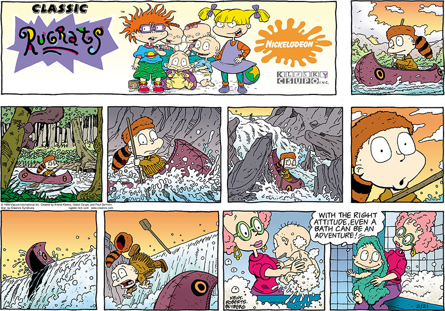 NickALive!: Classic Rugrats Comic Strip for February 21, 2021 | Nickelodeon
