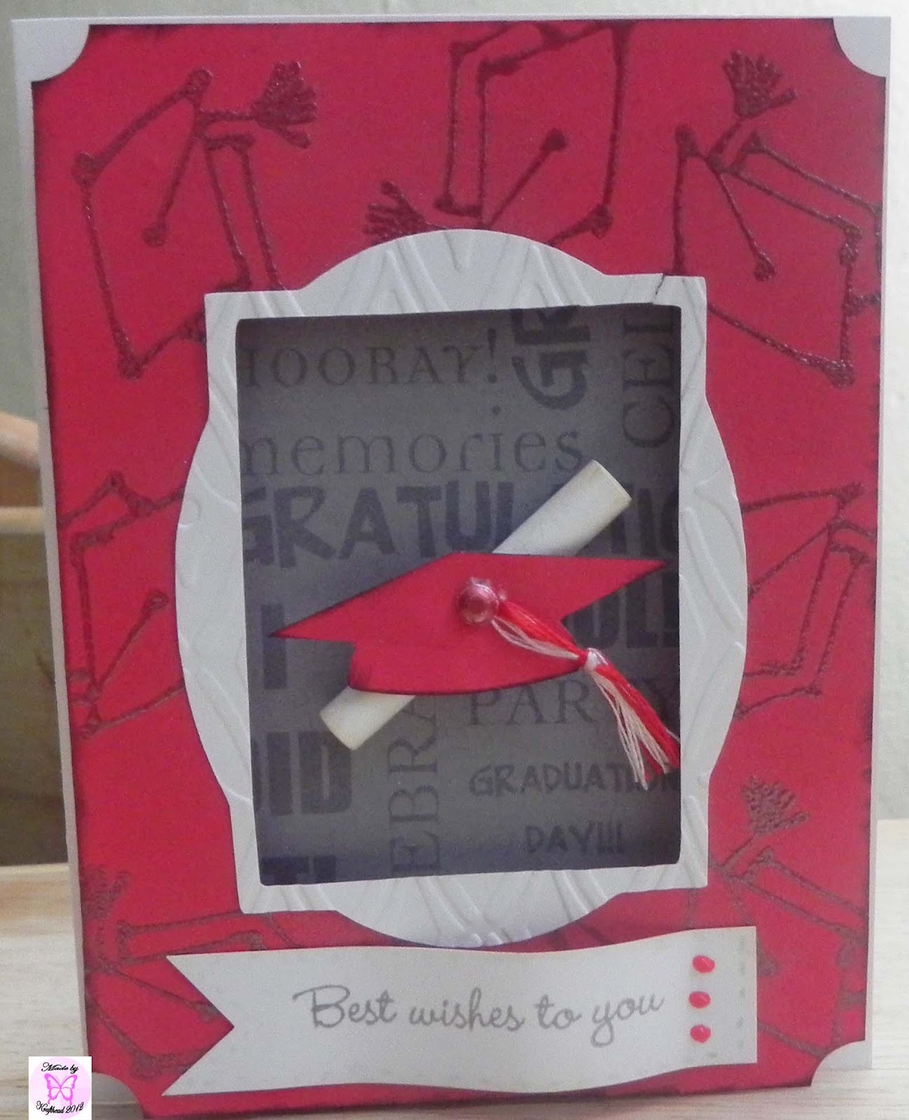 Krafthead Kreations: Recessed Graduation Card