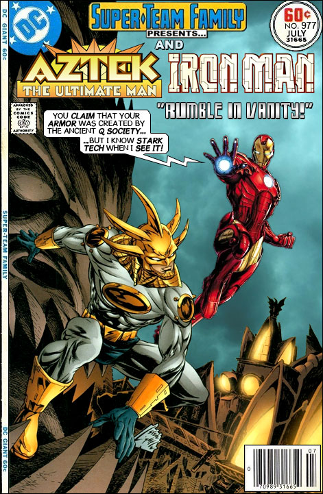 Super-Team Family: The Lost Issues!: Aztek: The Ultimate Man and Iron Man