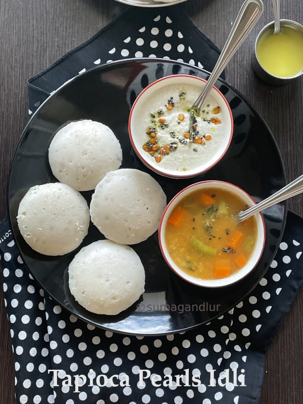 Veggie Platter: A - Z Idli Series ~ S for Sabbakki Idli / Sabudana Idli ...