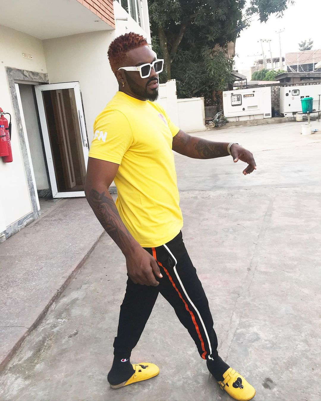 Tattoo : Tayo Faniran likes Tattoos and has his body heavily tattooed ...