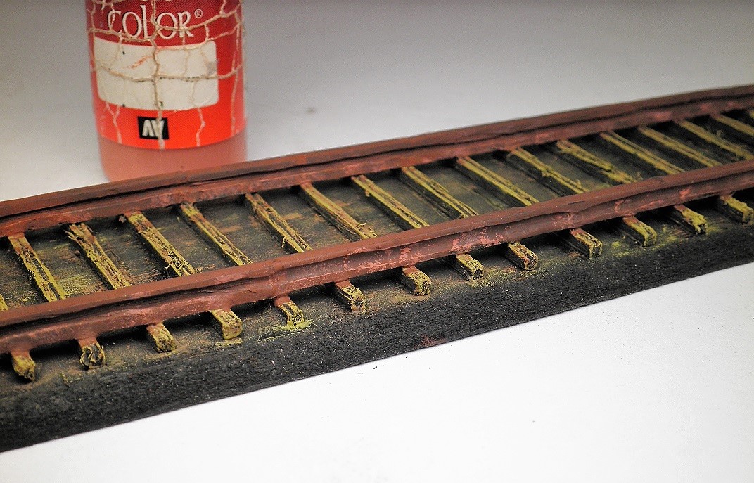 JOHN BOND's WARGAMING STUFF: SCRATCH BUILT TRAIN TRACKS