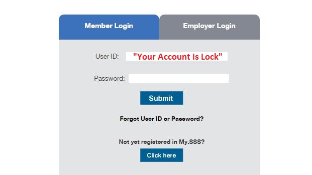 3 Steps on how to Unlocked SSS Online Account | The News Bite