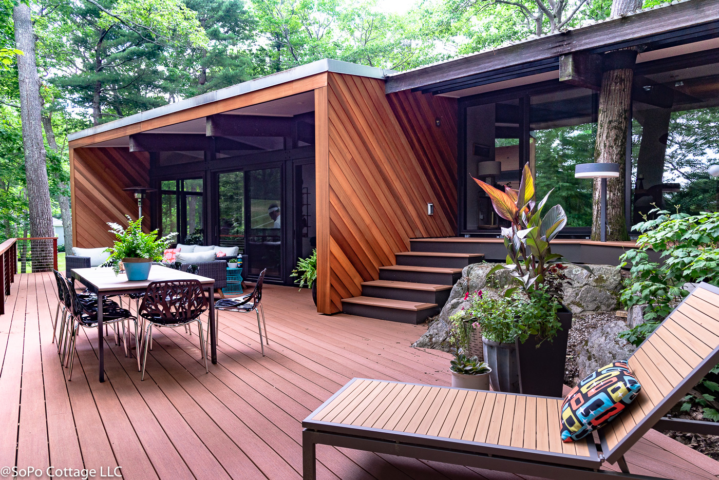 SoPo Cottage: Recreating a Mid-Century Deck
