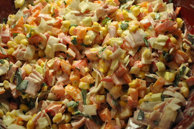 SEGEBUTĖS UŽRAŠAI: Kumpio ir paprikos mišrainė