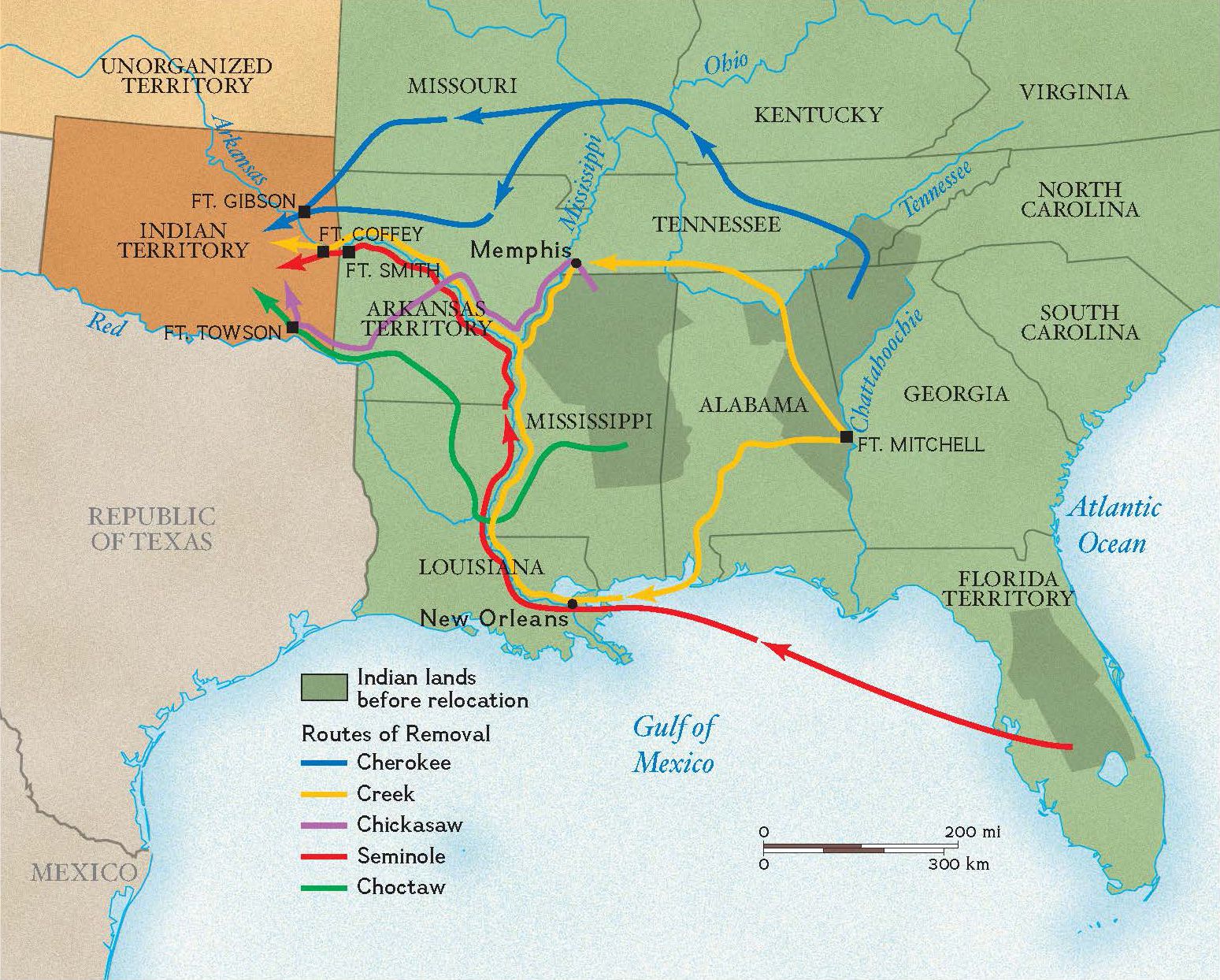 le promeneur du 68: Aux Etats-Unis : la Déportation des Amérindiens