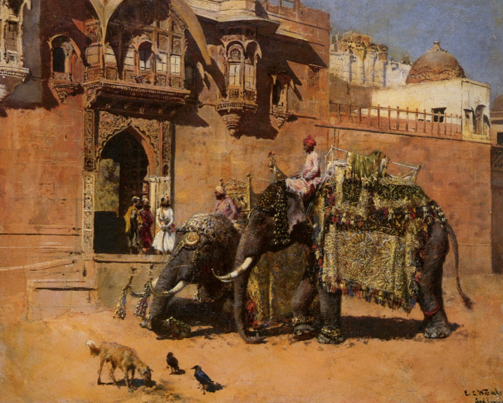 19th century American Paintings: Edwin Lord Weeks, ctd
