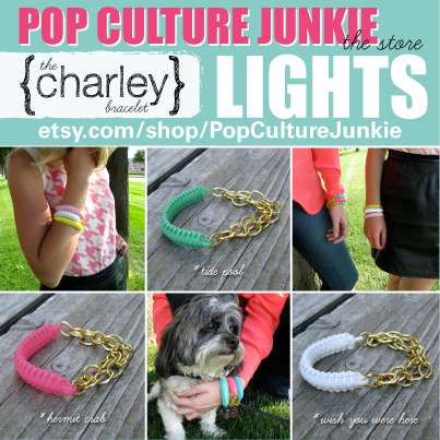 Pop Culture Junkie: The Charley Bracelet Lights Collection is now in ...