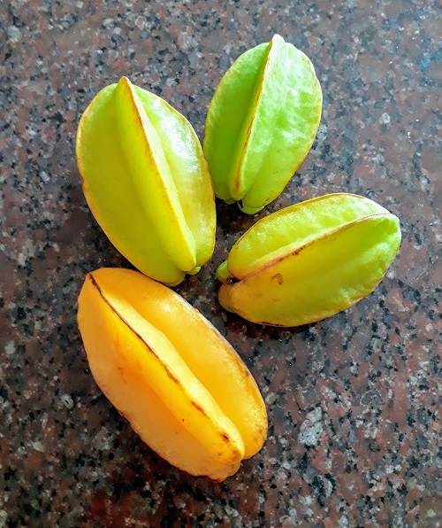 Chitra Amma's Kitchen: Kamarakshi Gojju / Menaskai - Star Fruit Relish