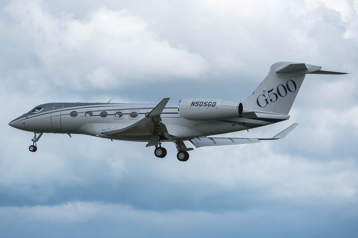 Gulfstreams: G500 arrives for EBACE