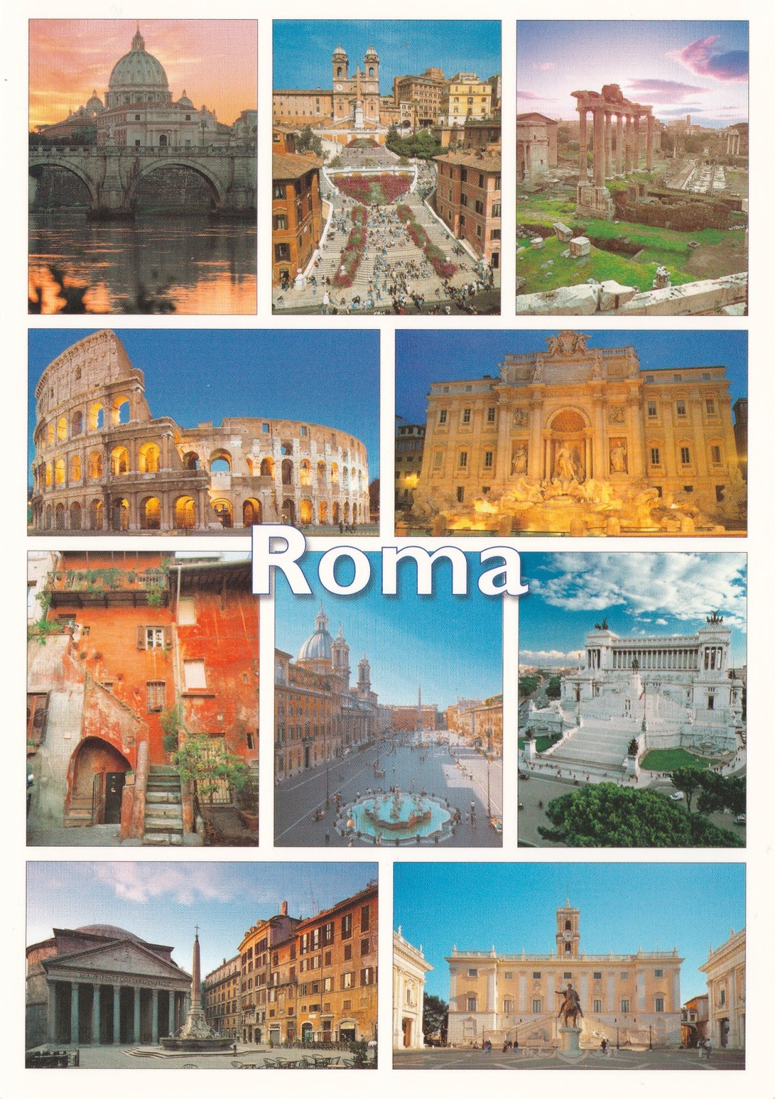 Love of Postcards~~: Views of Rome